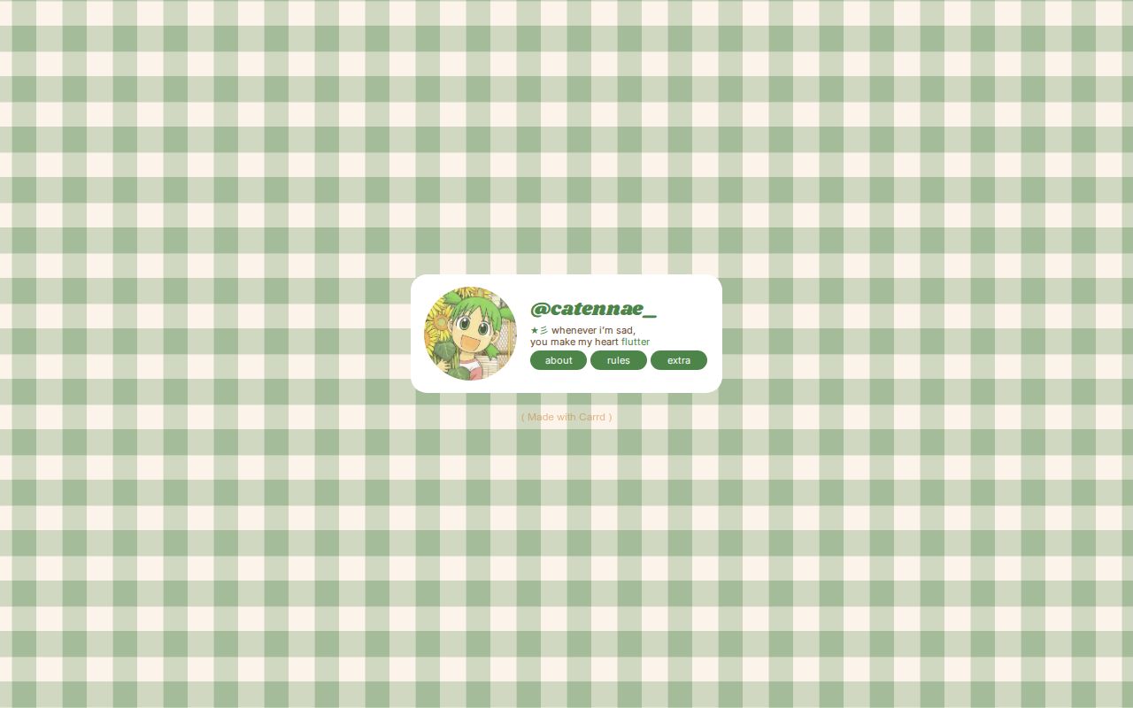 catennae’s carrd